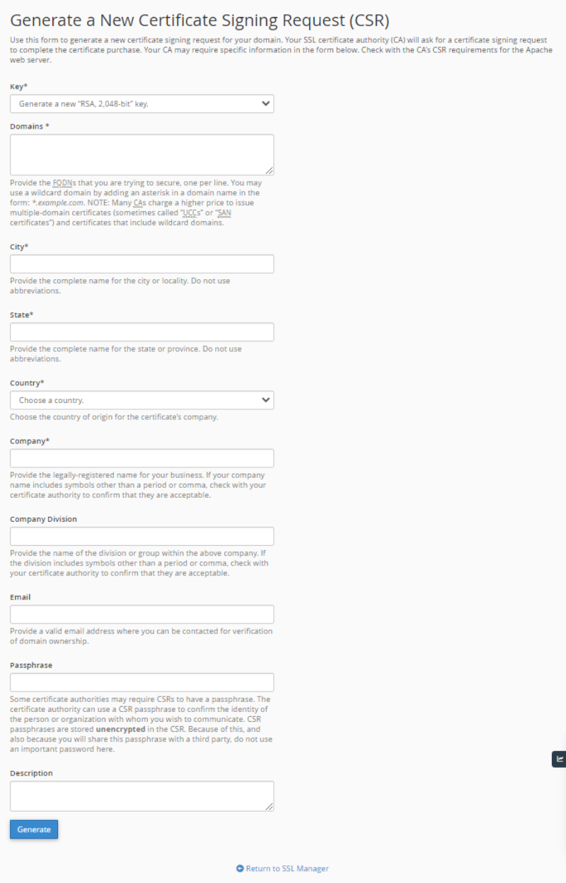 CSR Certificate - Knowledgebase - Smartweb Nigeria limited